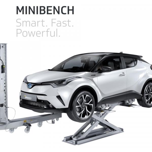 karosserieundmehr.de - Richtbühne Spanesi Minibench 3,5to mit Zugturm ...
