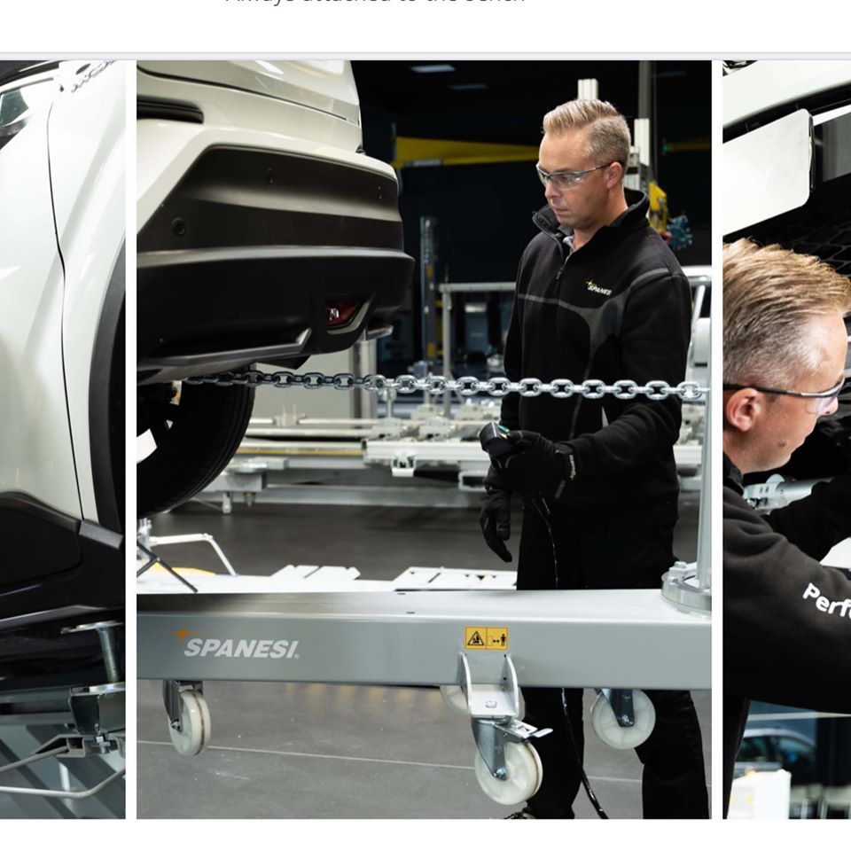 karosserieundmehr.de - Richtbühne Spanesi Minibench 3,5to mit Zugturm ...